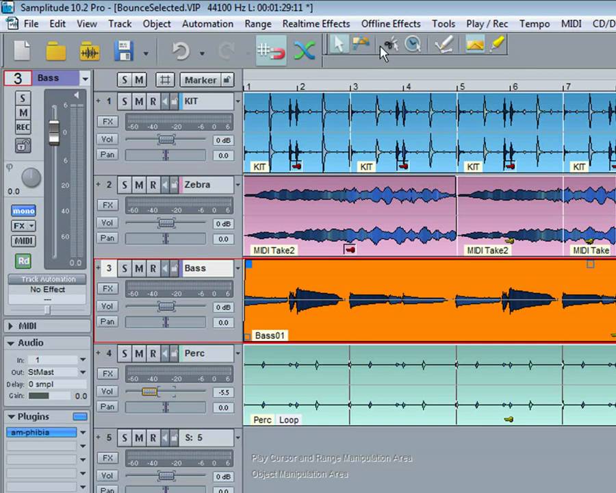 Samplitude Basics 60:Toolbars & Icons. - YouTube