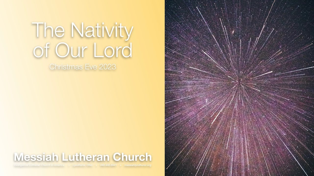 The Nativity of Our Lord, Christmas Eve - Dec. 24, 2023 - YouTube
