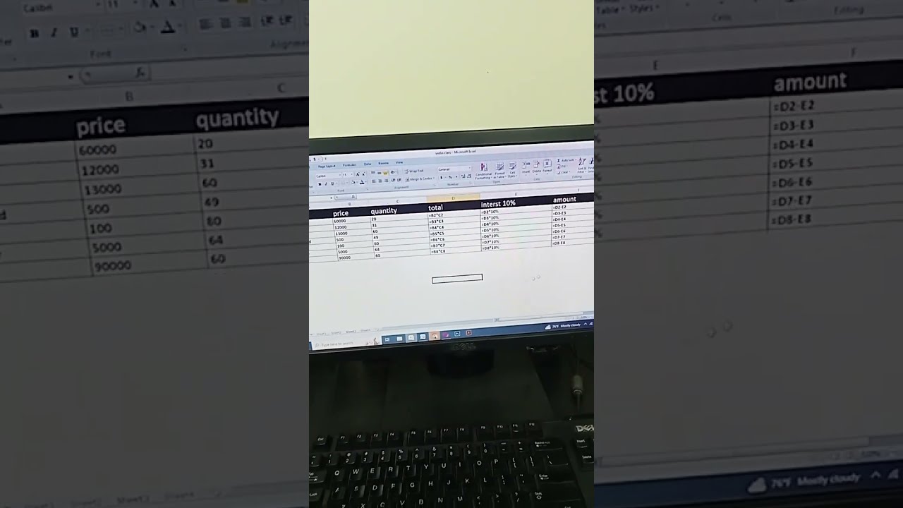 How To Find Formula In Ms Excel Using Keyboard Shortcuts mcel viral trending shorts How To Find Formula In Ms Excel Using Keyboard Shortcuts mcel viral trending shorts