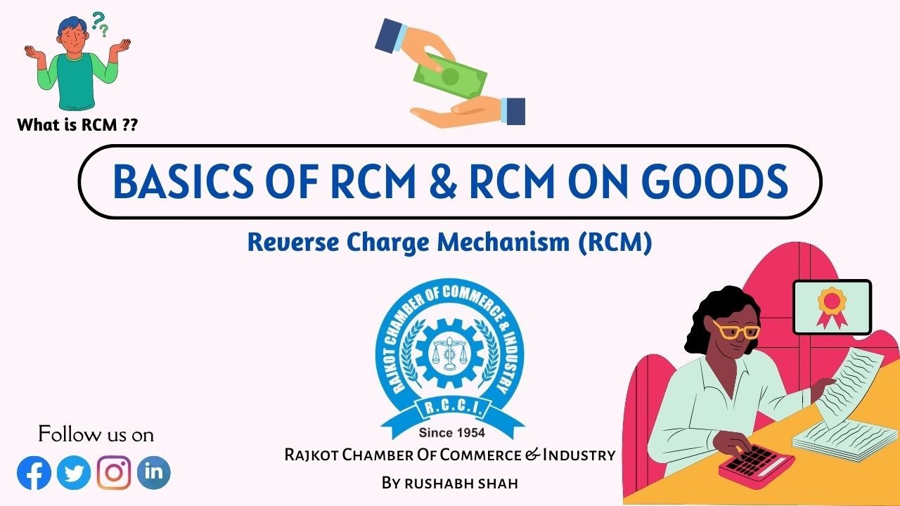Basics of RCM & RCM on goods - Reverse Charge Mechanism (RCM) - YouTube