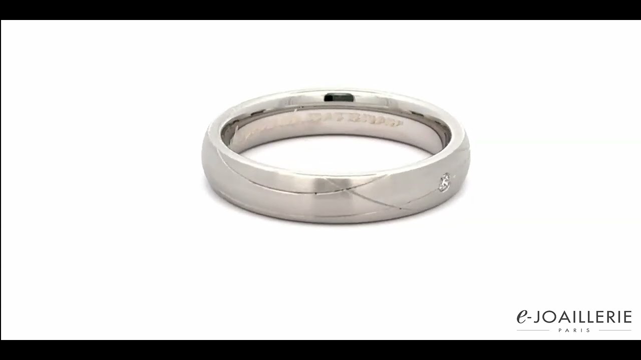 www.e-joaillerie.com - Alliance Breuning en argent 925/1000 et diamant ...