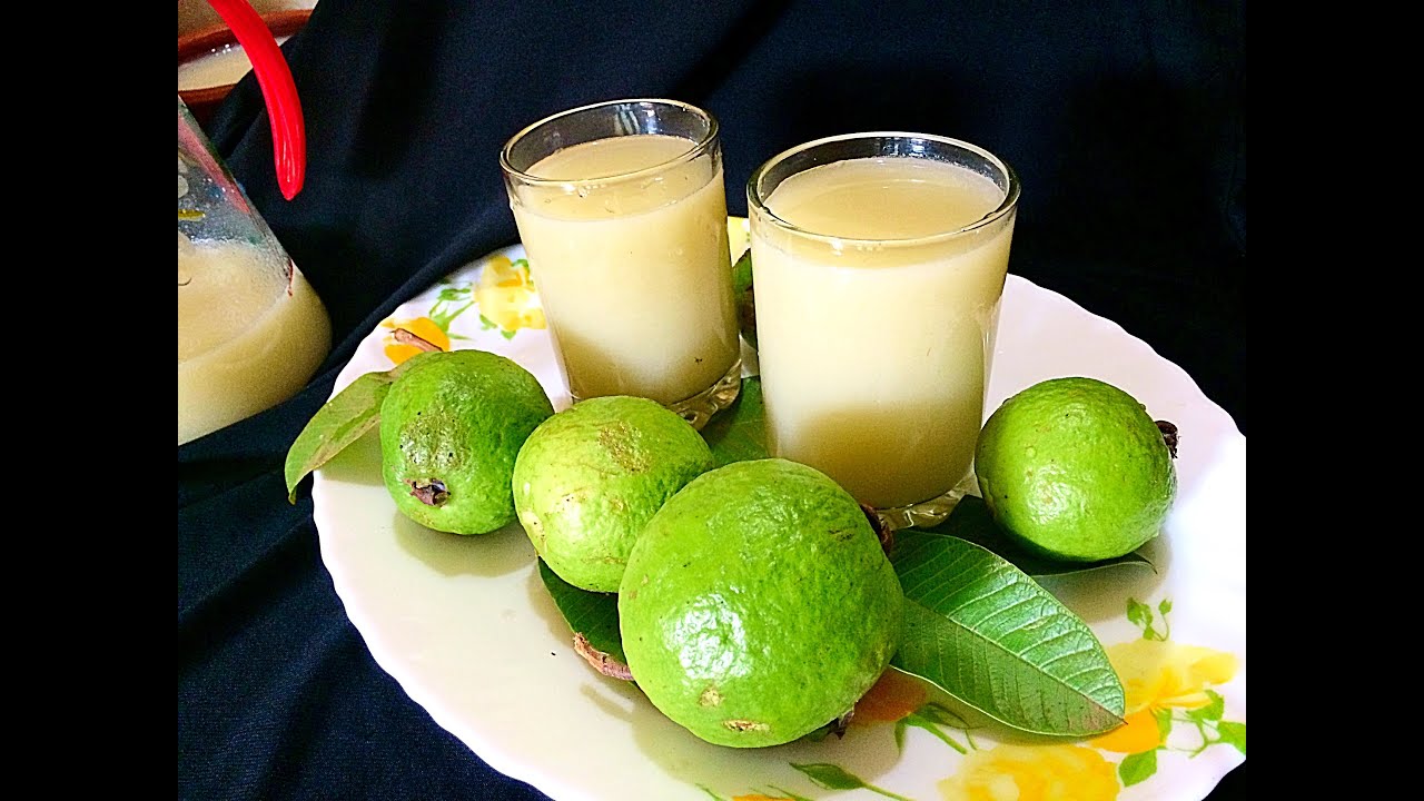 Guava Juice പേരയ്ക്ക ജ്യൂസ്‌ Perakka Juice - YouTube