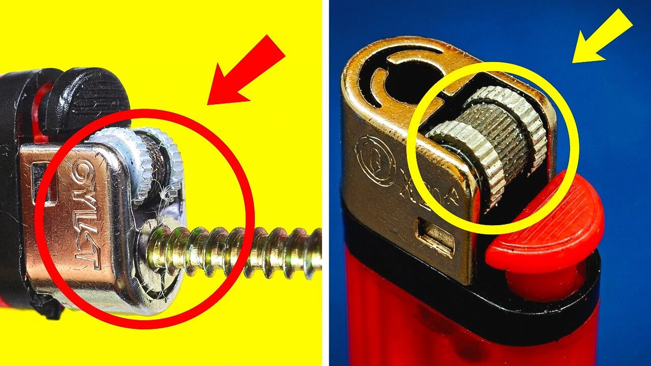 STOP Throwing it Away - Turn an Old Lighter Into a POWERFUL Repair Tool ...
