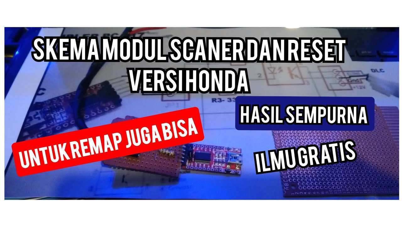 JALUR SKEMA MODUL SCANER !!? UNTUK REMAP ECU MOTOR HONDA !! #honda # ...
