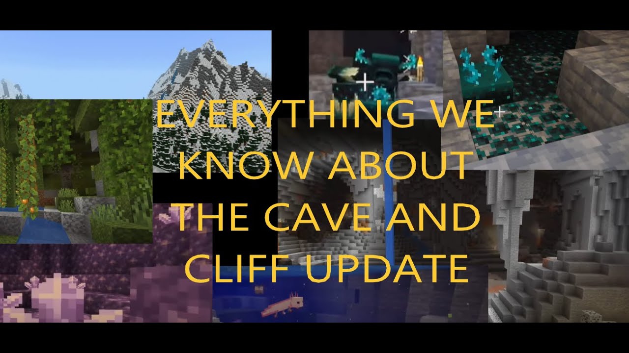 Everything we Know About the Caves and Cliffs Update - YouTube