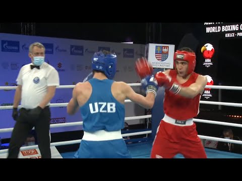 Kielce 2021 Session13B (M69kg) KAYA Cem (TUR) vs ABDULLAEV Alokhon (UZB)