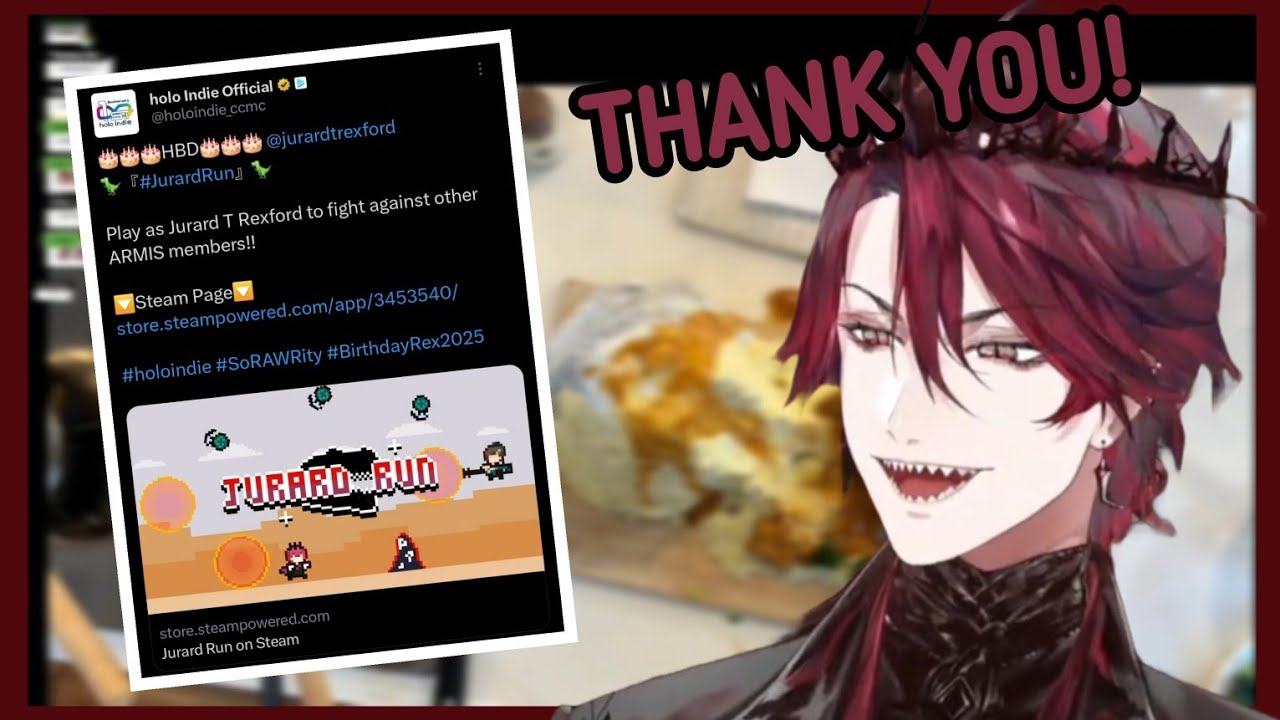 Jurard Gets A Surprise Birthday Gift [Jurard T. Rexford | holoARMIS ...