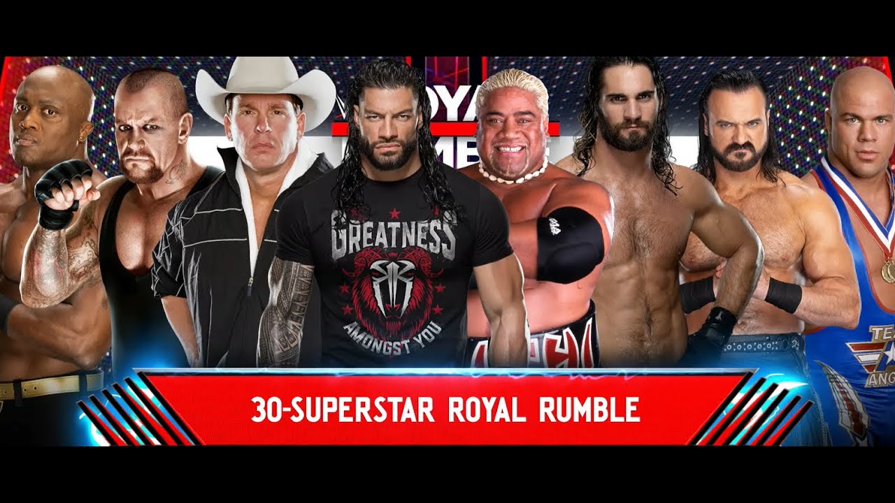 Fight of Legends Royal Rumble Simulation WWE2K24 - YouTube