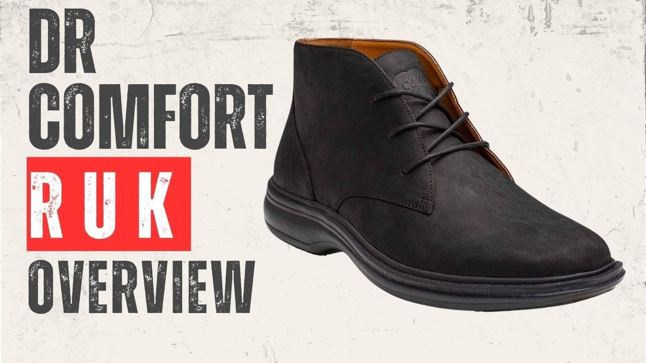 Mens Chukka Boot Dr Comfort Ruk Overview - YouTube