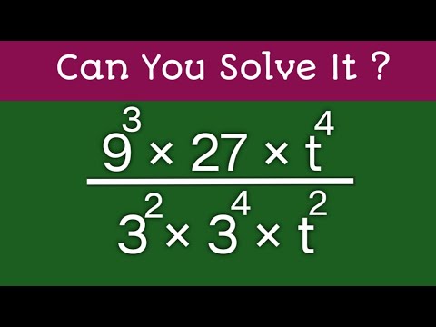 Easy Solution To The Problem | Power & Exponents - YouTube