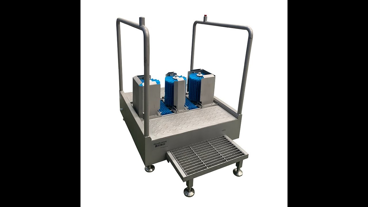 Boot Wash Station and Boot Scrubber Quickly Clean and Boot Sanitizer ...