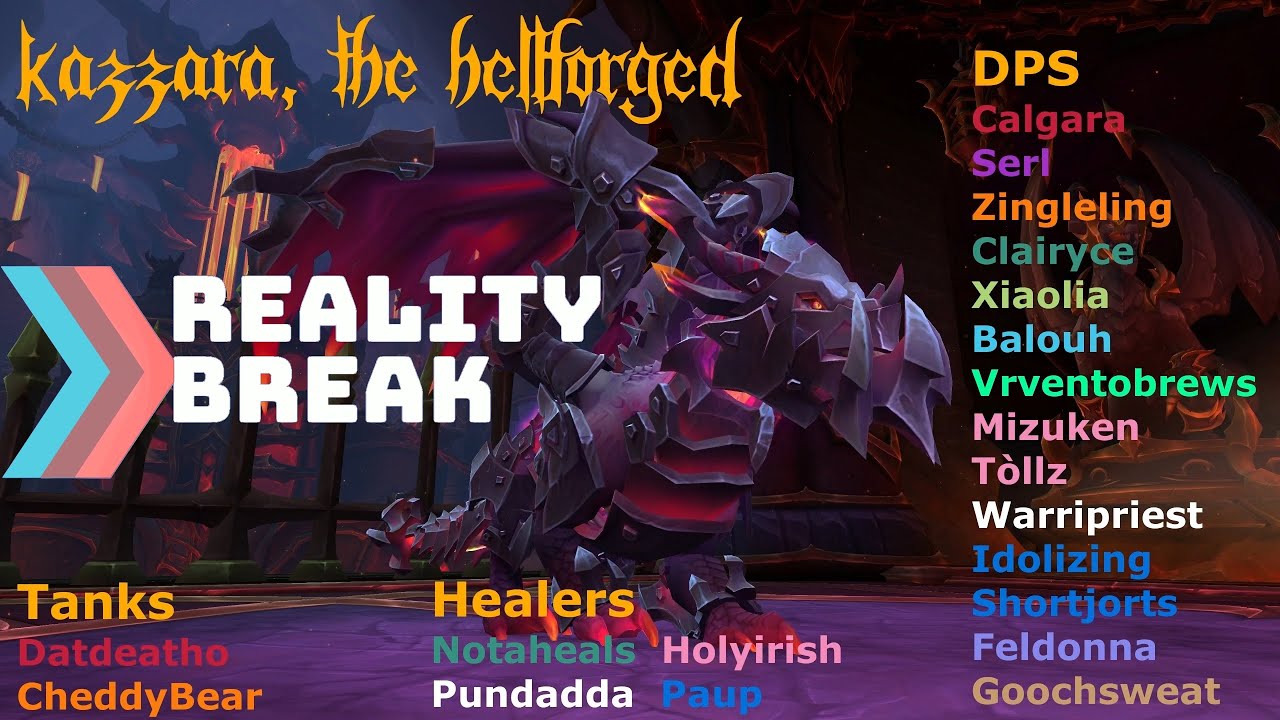 Mythic Kazzara First Kill - YouTube