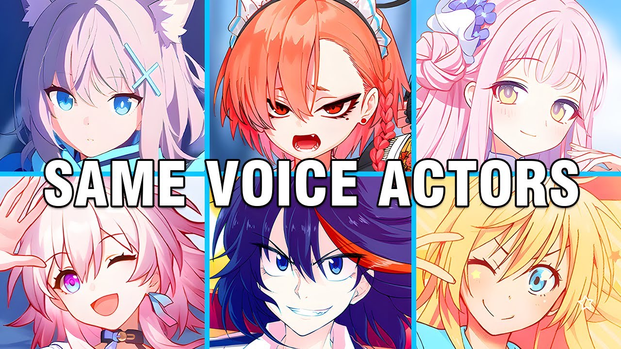 Blue Archive All Characters Japanese Dub Voice Actors Seiyuu Same Anime ...