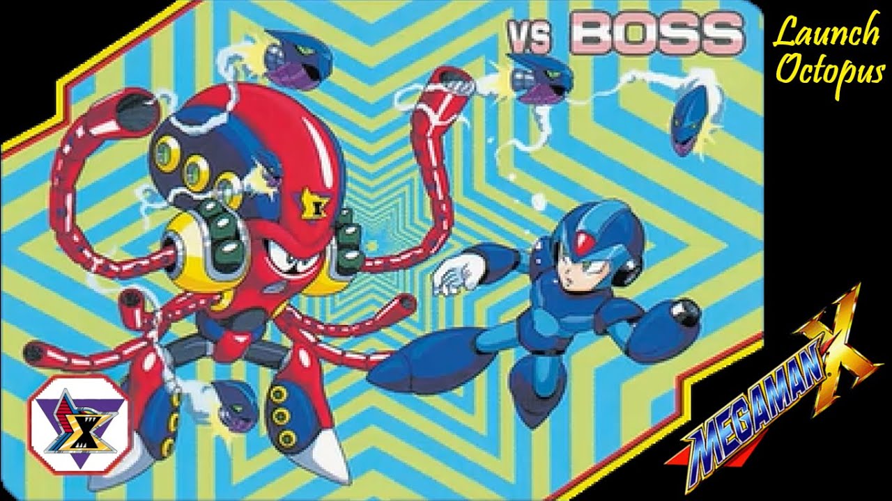 Mega Man X HD - Versus Launch Octopus - YouTube
