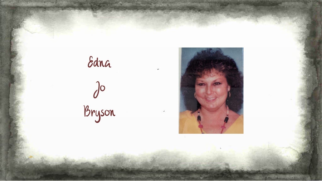 Edna Jo Bryson Graveside Service - YouTube