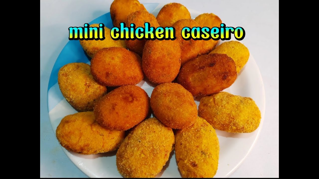 Como fazer o mini chicken caseiro recheado! Super delicioso! É ...