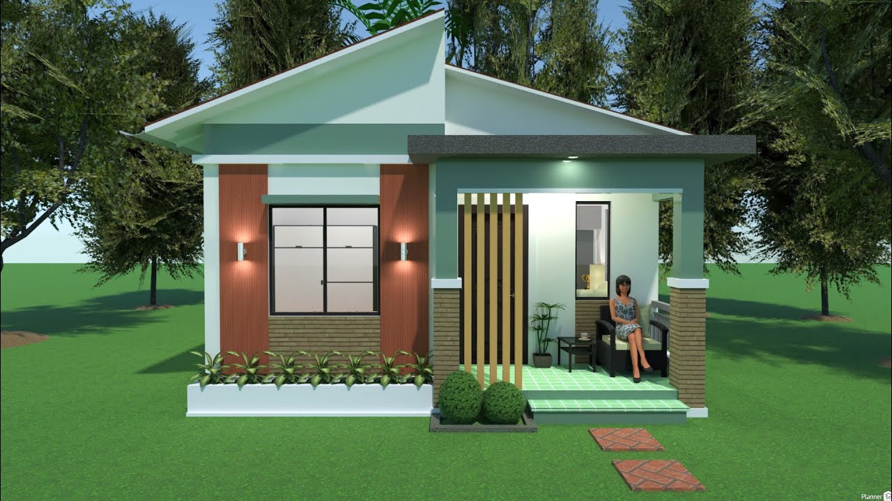 Small House Design (44 sqm.) - YouTube