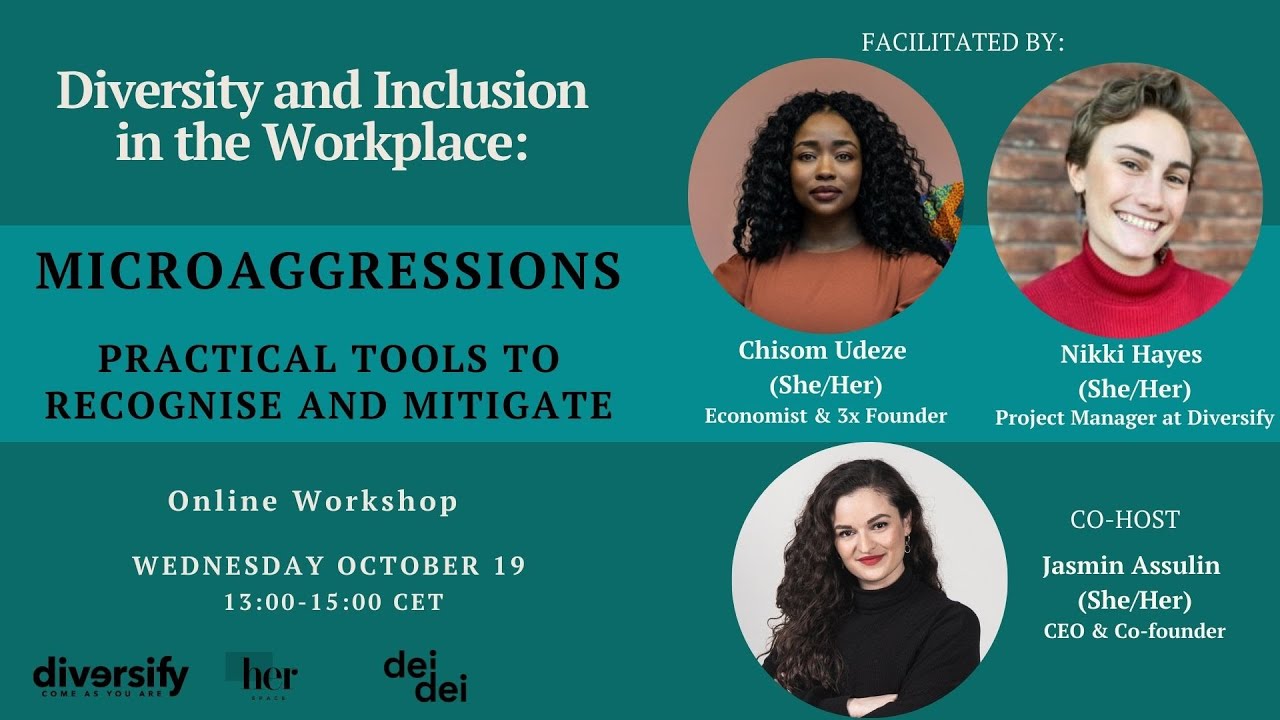Diversity & Inclusion in the Workplace: Microaggressions – Practical ...