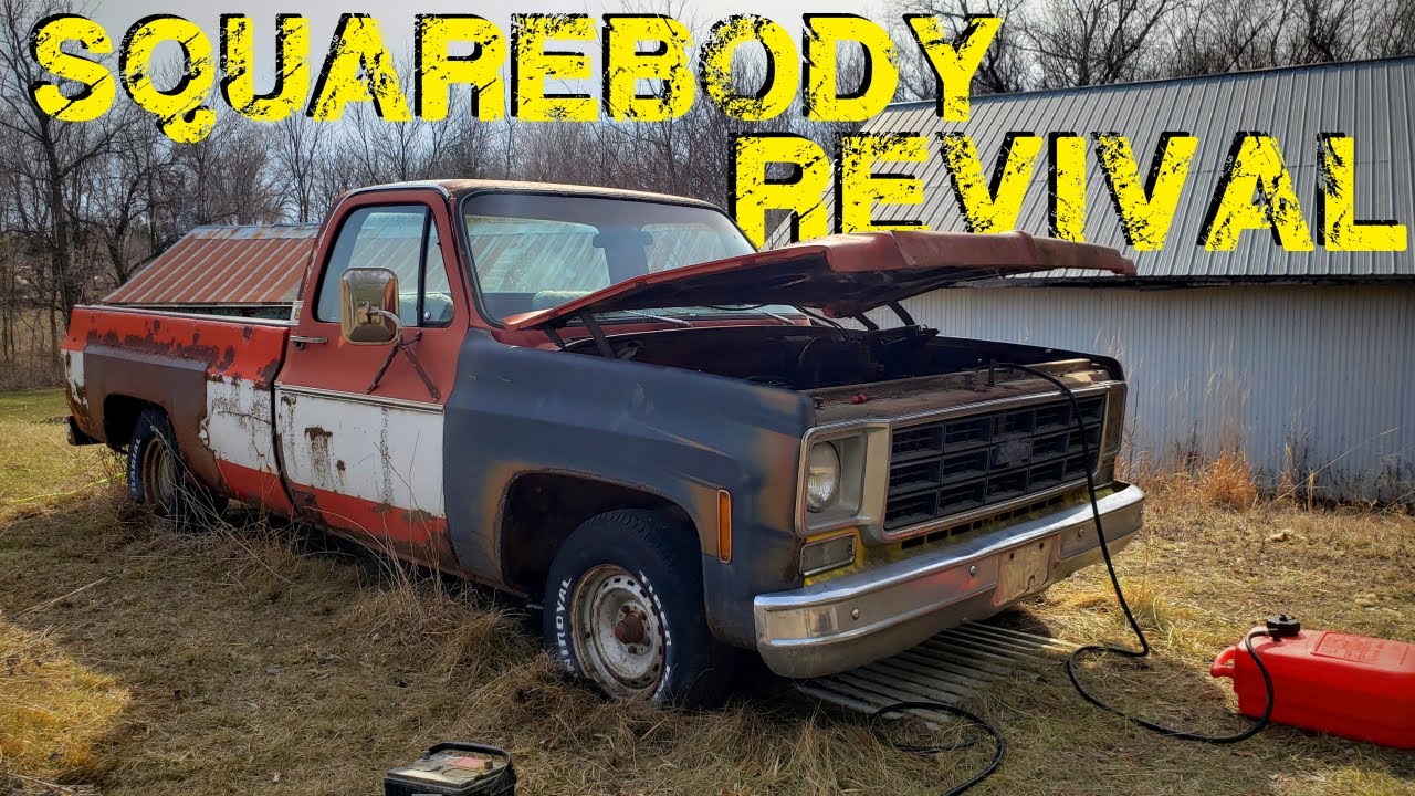Will an Old Chevy Start After Sitting for 20 Years?? - YouTube