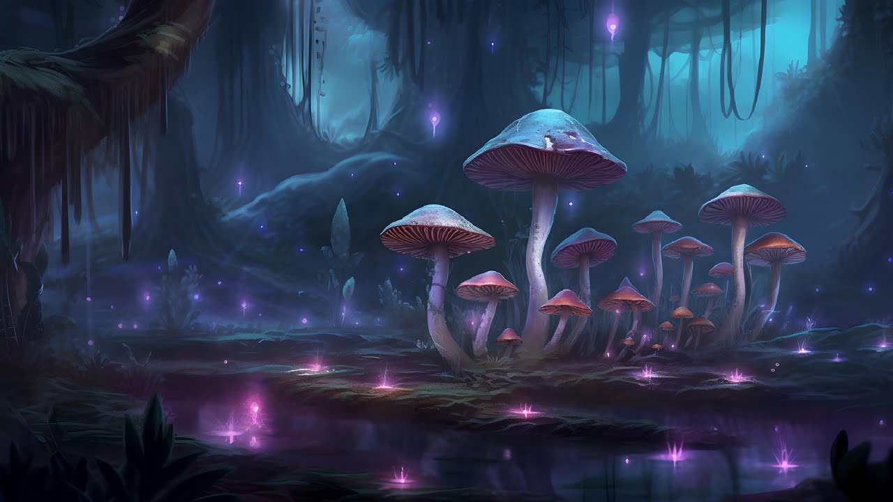 Gentle Rain Ambience | Magical Forest with Rain & Soothing Enchanted ...
