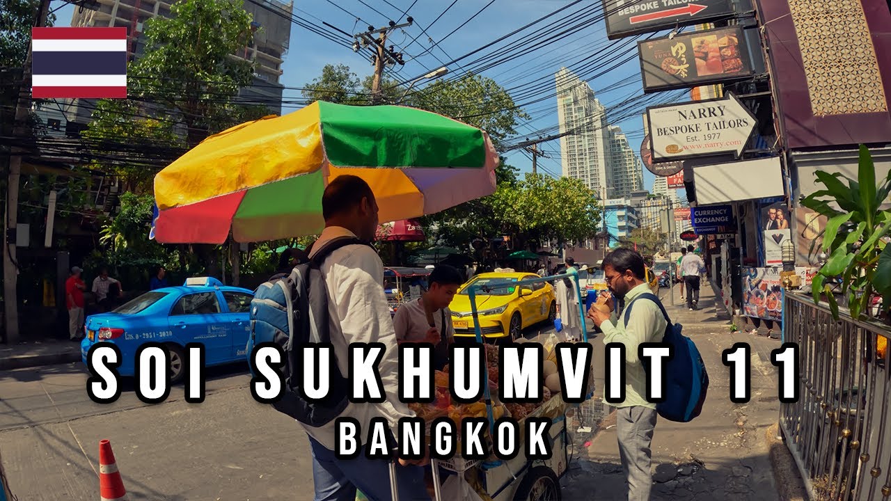 Nana Soi Sukhumvit 11 Bars And Thai Massage Street In Bangkok Youtube