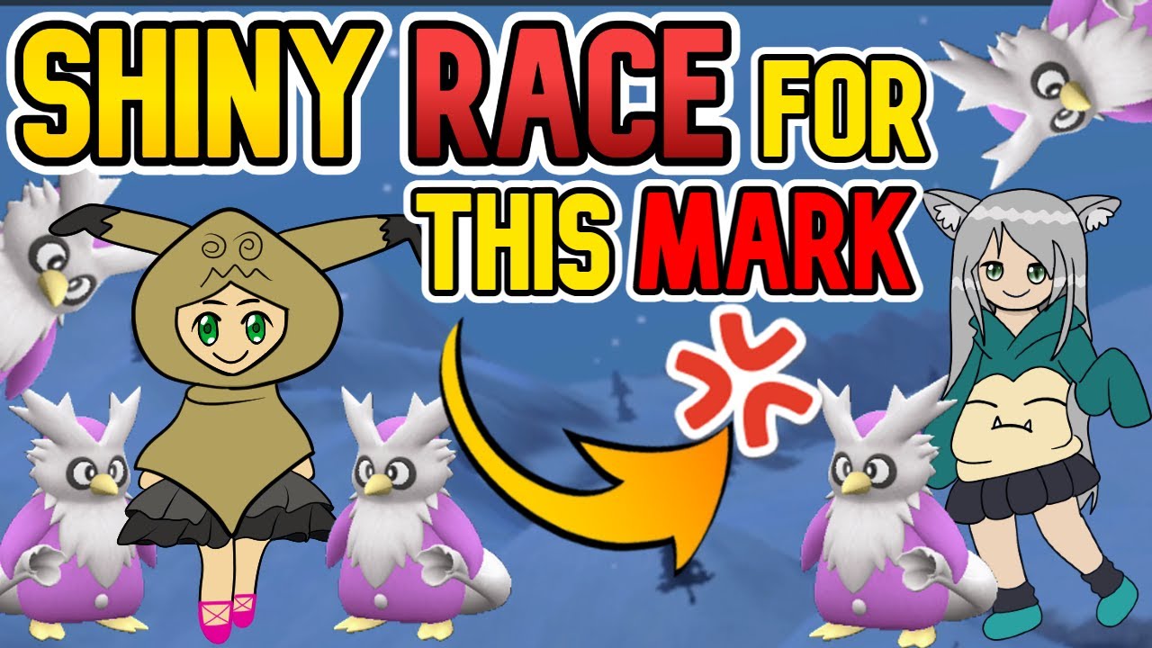 We Did a Shiny Race to Find THIS Personality Mark | Shiny Pokemon ...
