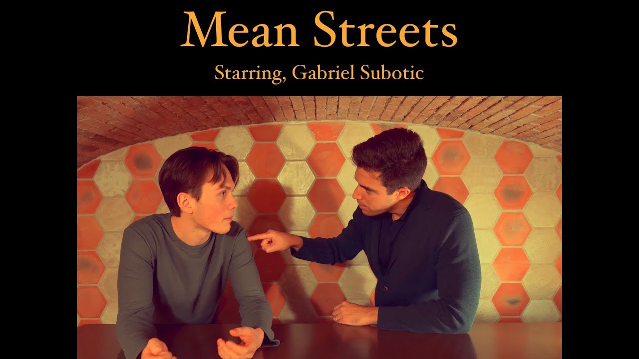 Mean Streets Scene (Monte-Carlo Acting Academy) - YouTube