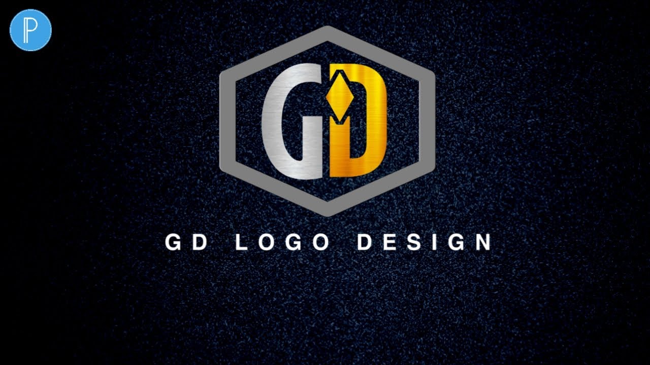 GD Logo Design in PixelLab | Logo Design Tutorial | PixelLab Tutorial ...