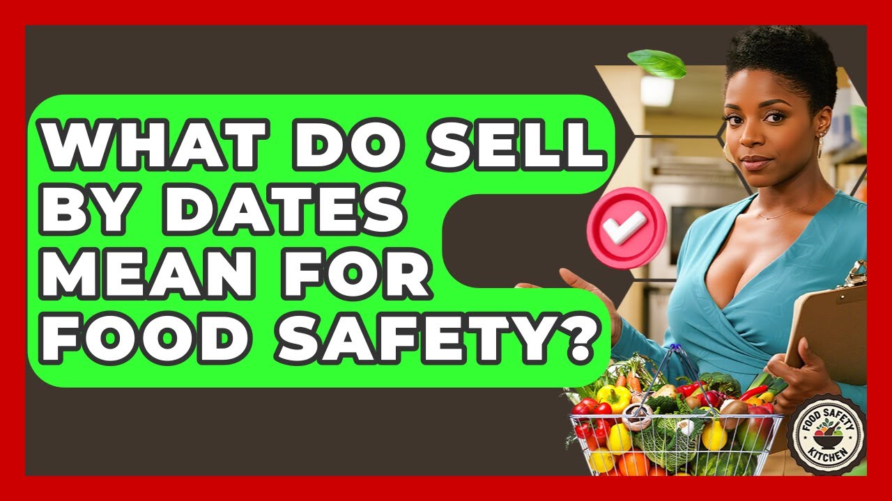 What Do Sell By Dates Mean For Food Safety? - Food Safety Kitchen - YouTube