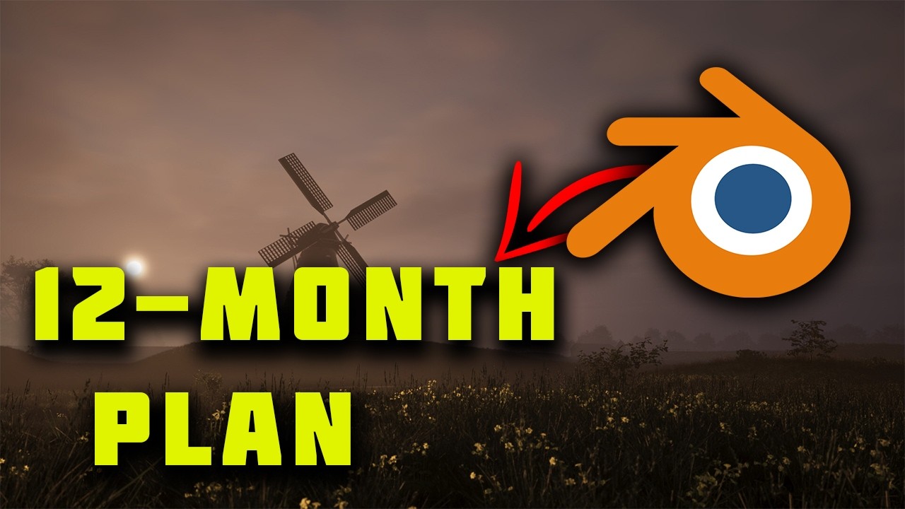 The Only 12-Month Blender Roadmap You’ll Ever Need (Beginner to Skilled ...
