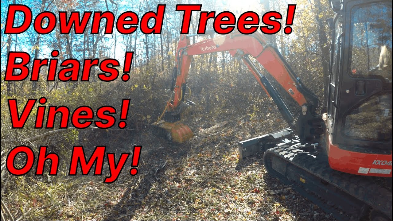 Turning Overgrown Land Into Usable Space with Forestry Mulching - YouTube