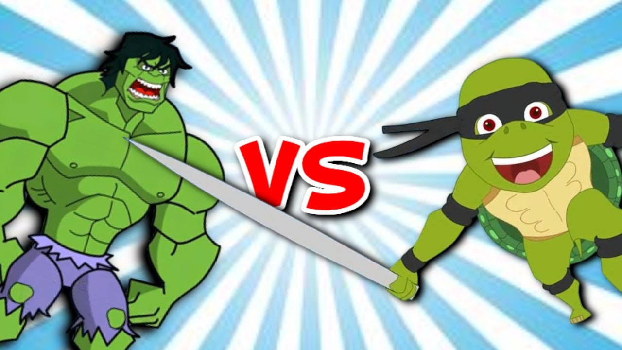 Finger Family | Hulk Vs Teenage Mutant Ninja Turtles Epic Fight | Hulk ...