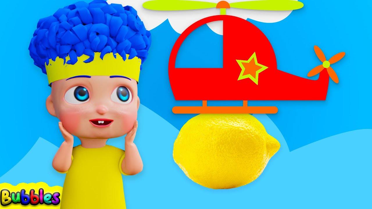 Yummy Yummy Fruits | Yummy Fruits & Vegetables | Bubbles kids Songs ...