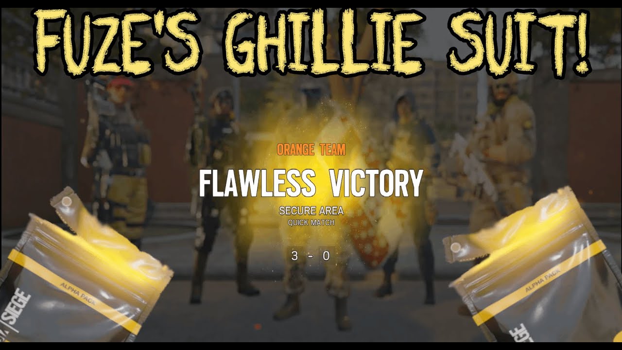 R6: Siege - Fuze's Ghillie Suit & Exploiting the HUD to your Advantage ...