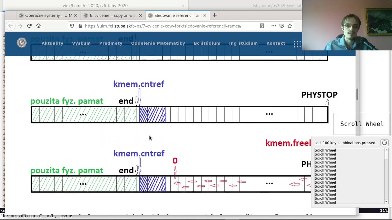 2020-07 [cvičenie] copy-on-write fork - otázky a odpovede - YouTube