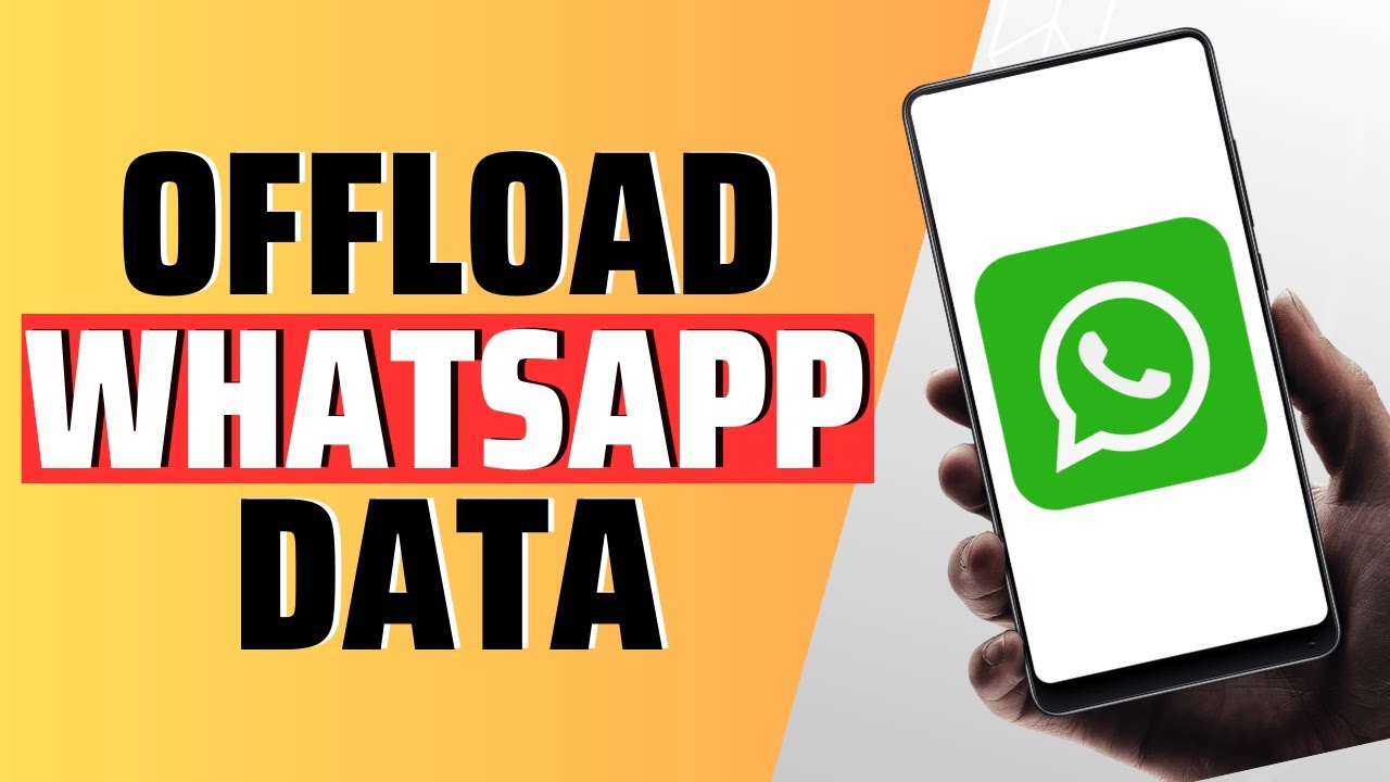 How To Offload WhatsApp Data - Full Guide - YouTube