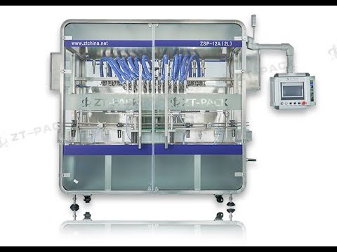 Reckitt Benckiser Cleaning Products Filling Line with unscramble filler ...