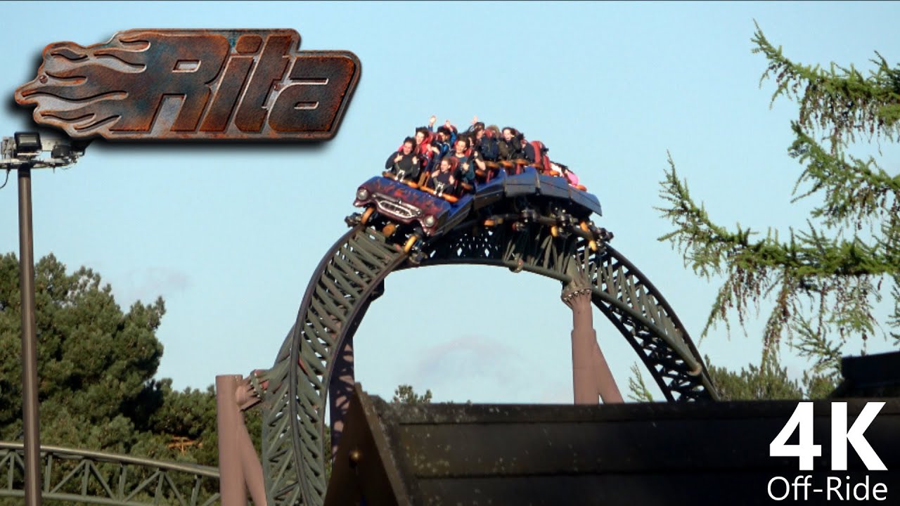 Rita - 4K UHD Off-Ride - Alton Towers - Intamin Accelerator Coaster ...