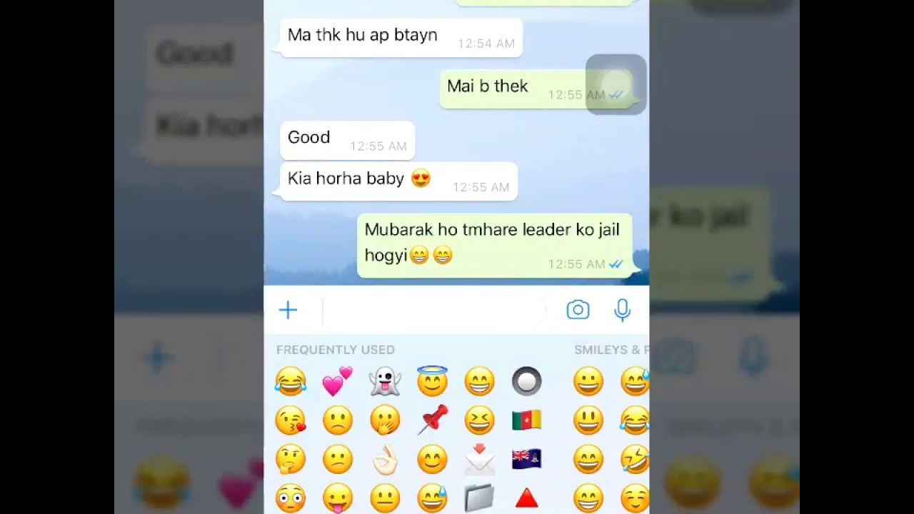 Cute Couple Conversation - Bf Gf Chat - Love Chat - Whatsapp Video Of ...
