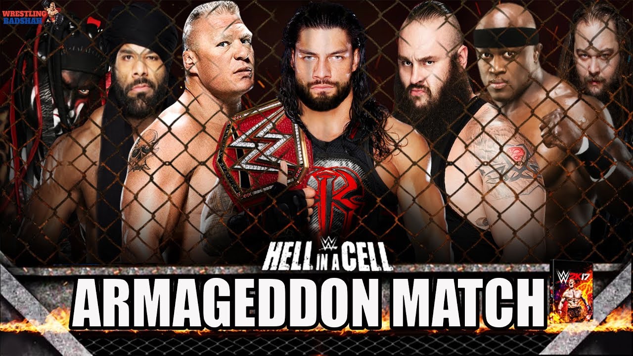 ARMAGEDDON Match for UNIVERSAL CHAMPIONSHIP at HELL IN A CELL 2018 ...