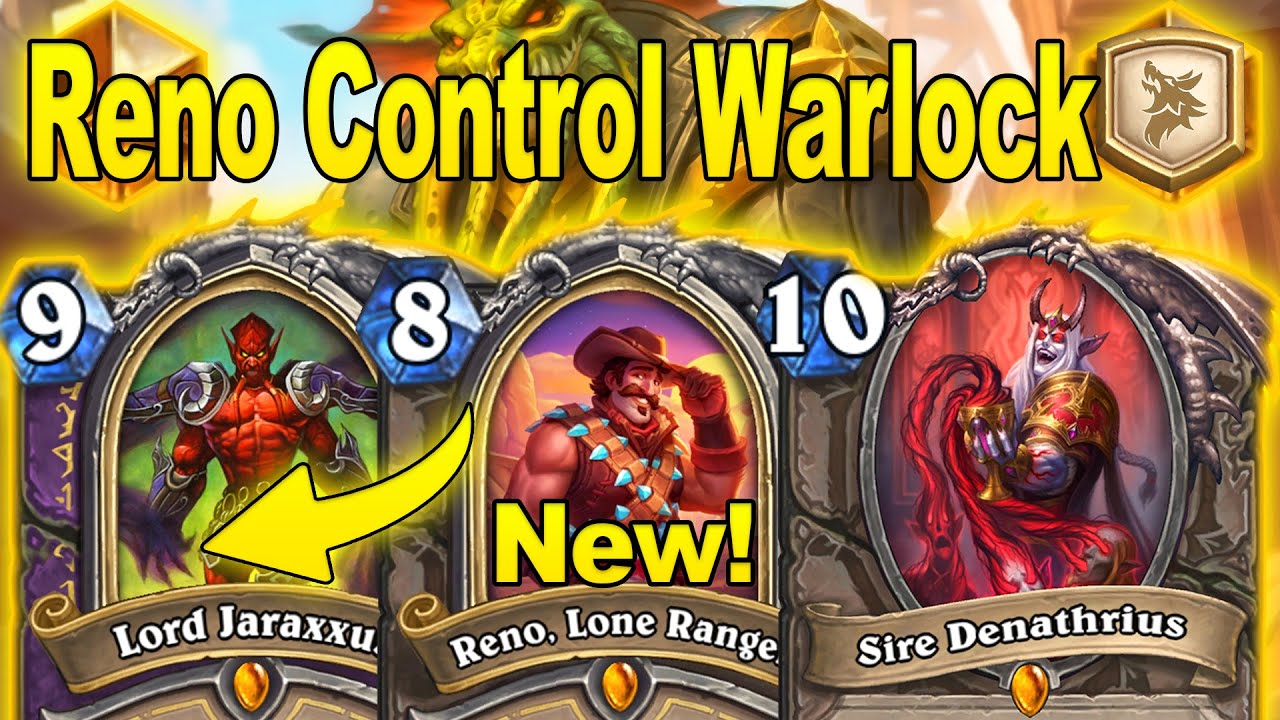 Reno Jaraxxus Control Warlock Is The Best Combo I Have Done! Showdown ...
