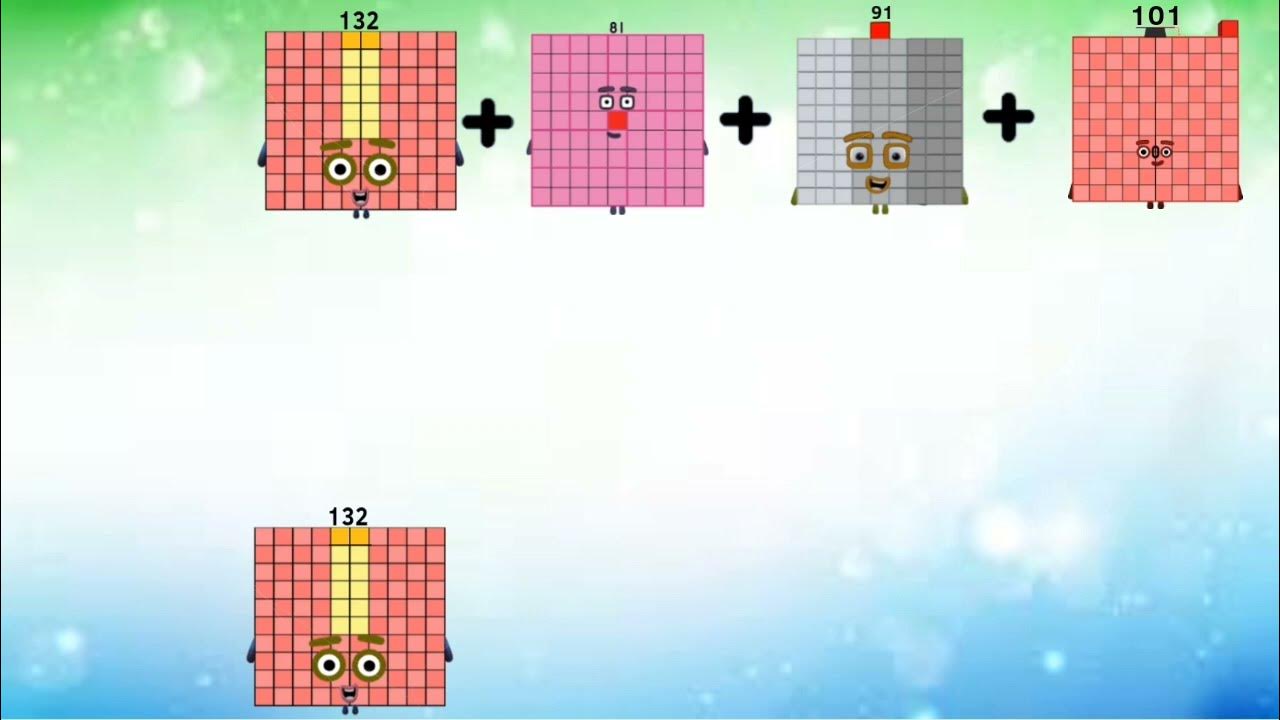 Let's learn Mathematics | Numberblocks 11 to 15 add odd and even numbers from 21 to 105 ...