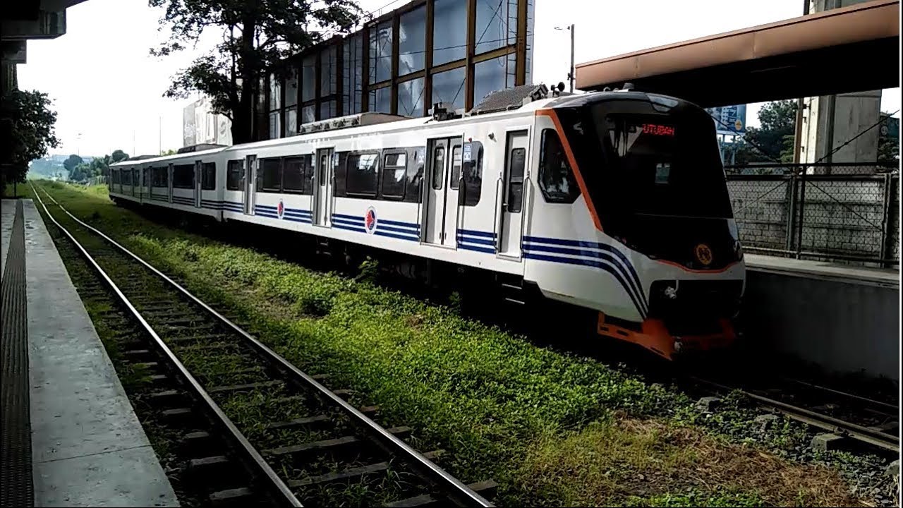 PNR PT INKA DHMU TS 1 at Nichols Station - YouTube