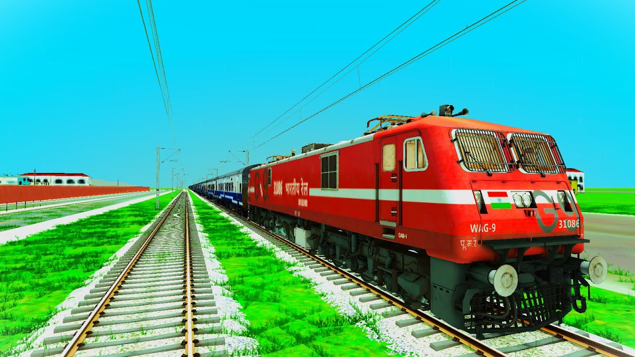 TRAIN NO:12082 TVC-CAN JS EXPRESS |RAIL WORK 3 | | TRAIN GAME | TS 2022 ...