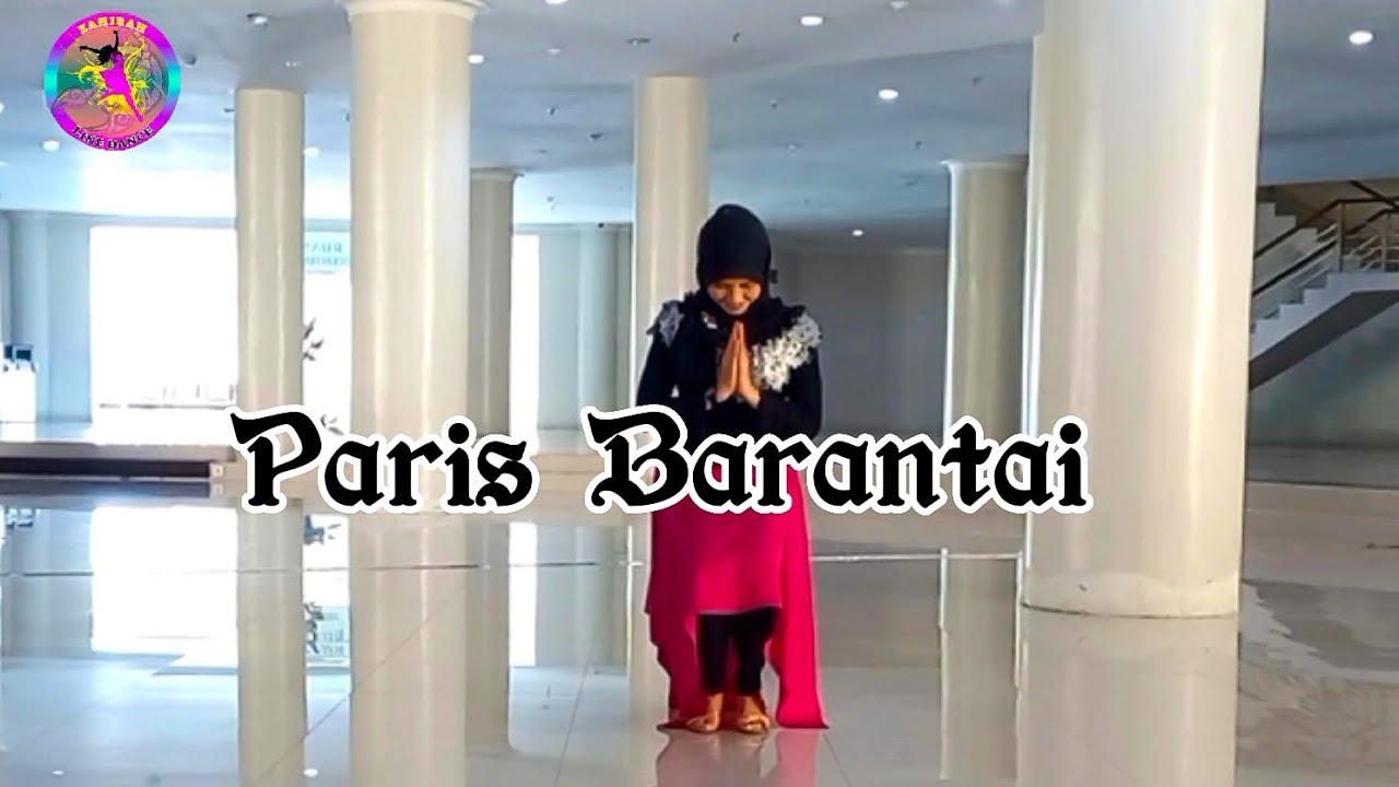 Paris Barantai Line Dance Demo by Zahirah Line Dance #linedance - YouTube