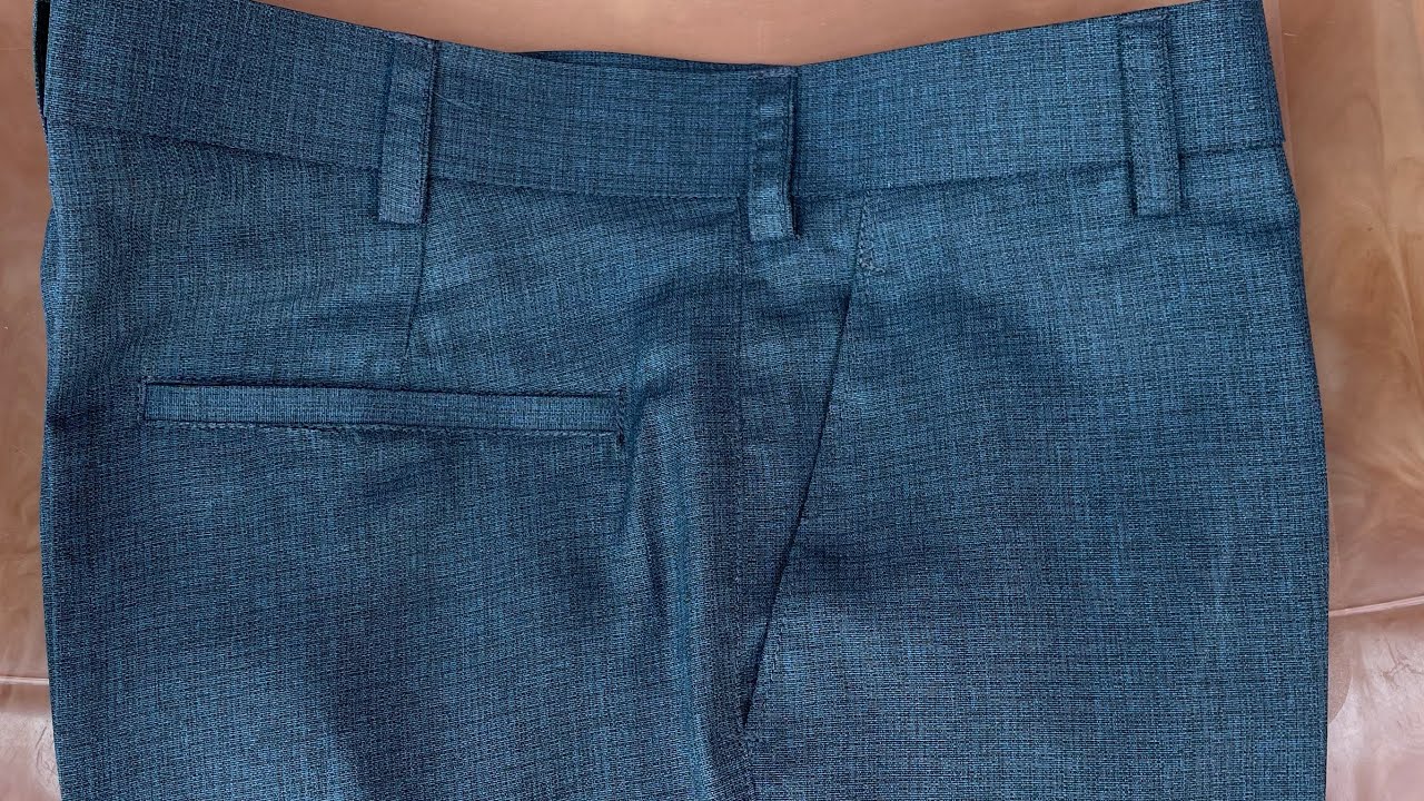 How to sew pant // perfect fitting pant stitching / Part 1 - YouTube