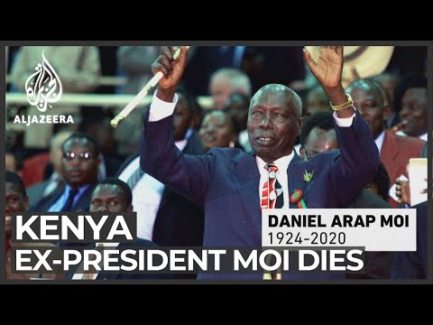 Kenya's former President Daniel arap Moi has died, aged 95