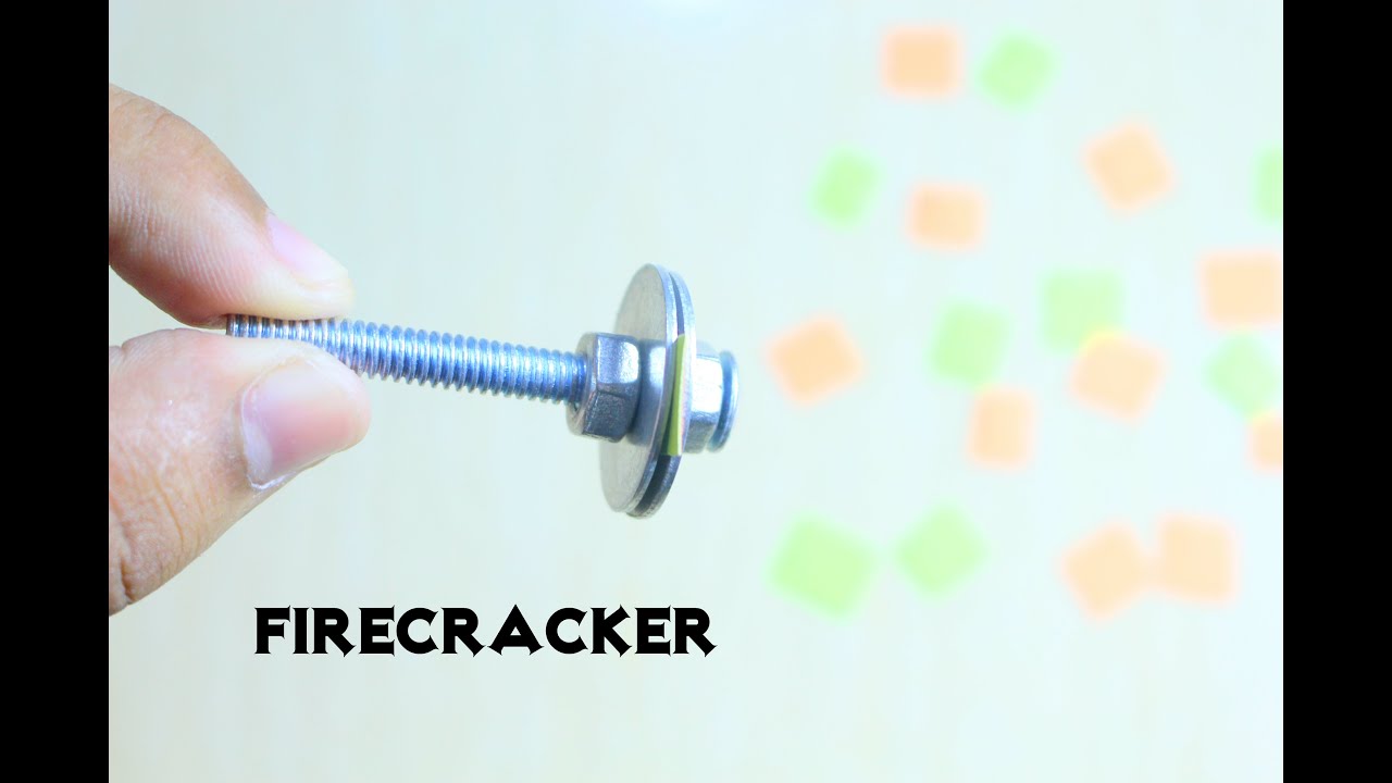 How to Make a Simple FireCracker - Easy Tutorials - YouTube