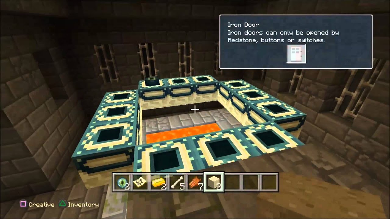 Minecraft PS4 - STRONGHOLD, EMERALDS, AND MOB SPAWNERS! ( Minecraft ...