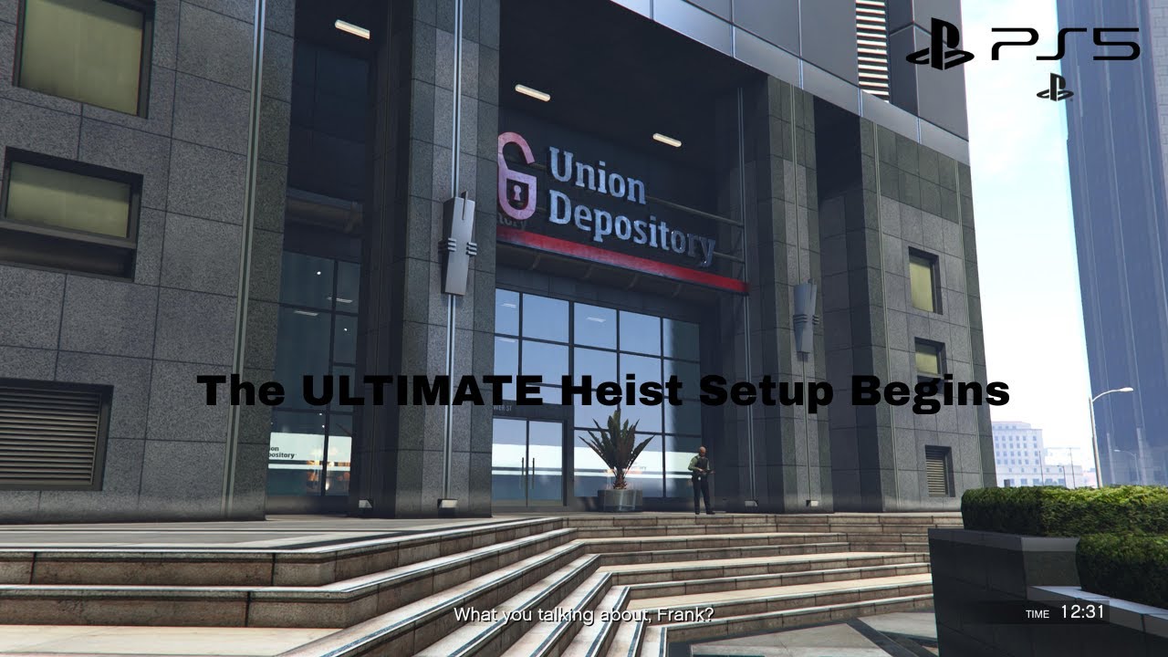 INSANE Bank Heist Planning! 😱 | GTA V Surveying the Score" - YouTube